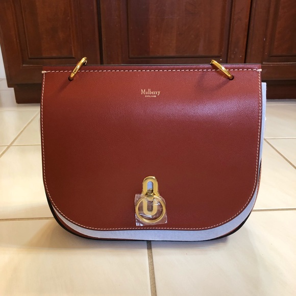 Mulberry | Bags | Mulberry Rust Amberley Leather Crossbody Bag | Poshmark